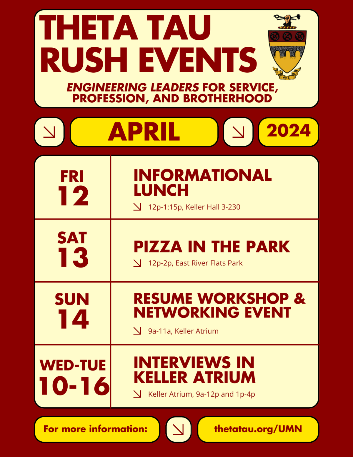 Rechartering of Theta Tau at University of Minnesota - Theta Tau